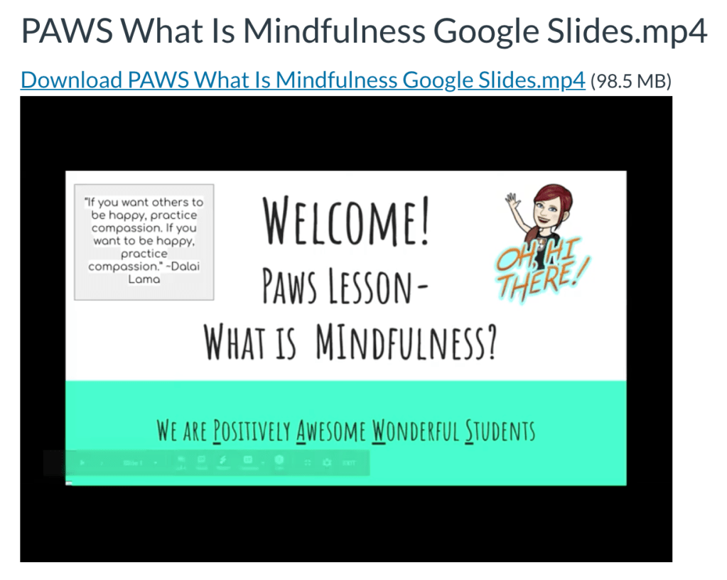 Tour My Canvas Course – Pawsitive School Counselor