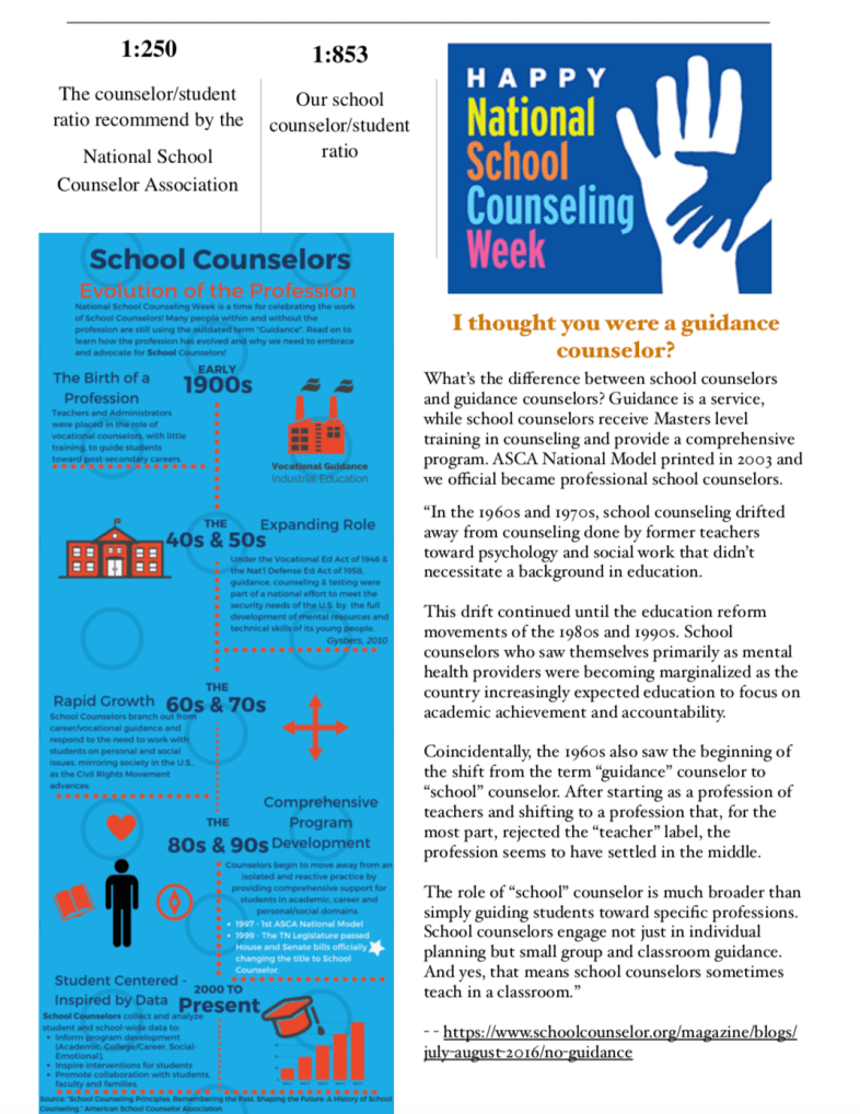 National School Counselor Week – Pawsitive School Counselor