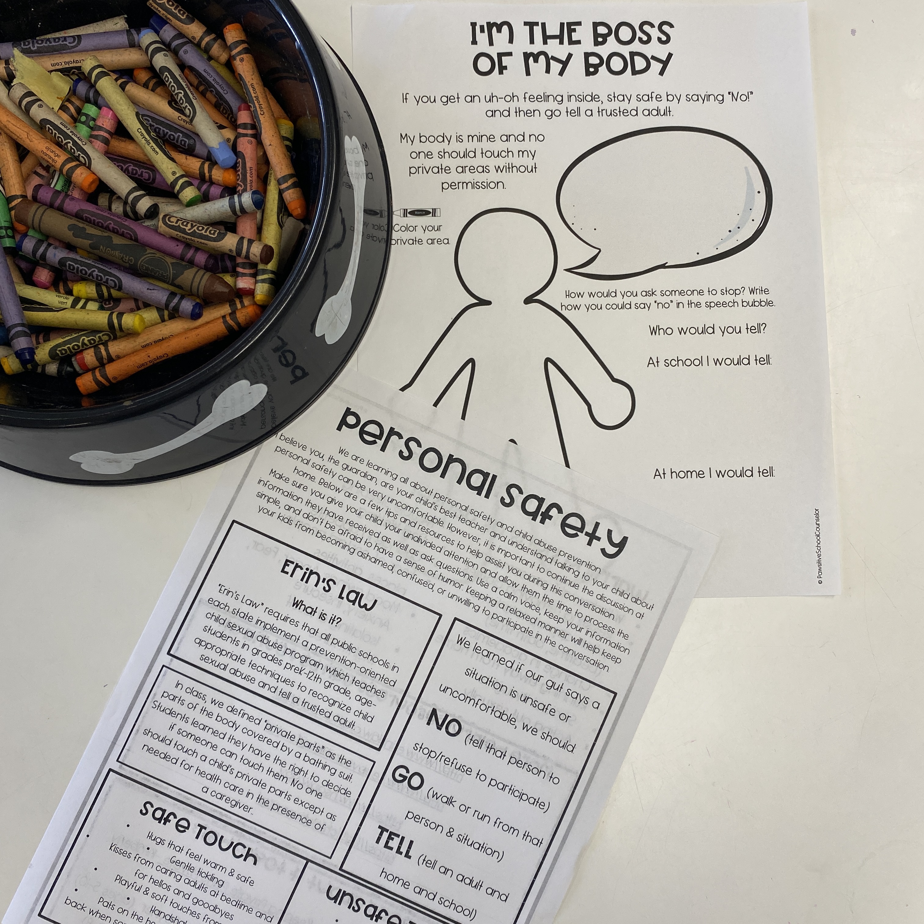 Teaching Personal Safety and Abuse Prevention – Pawsitive School Counselor