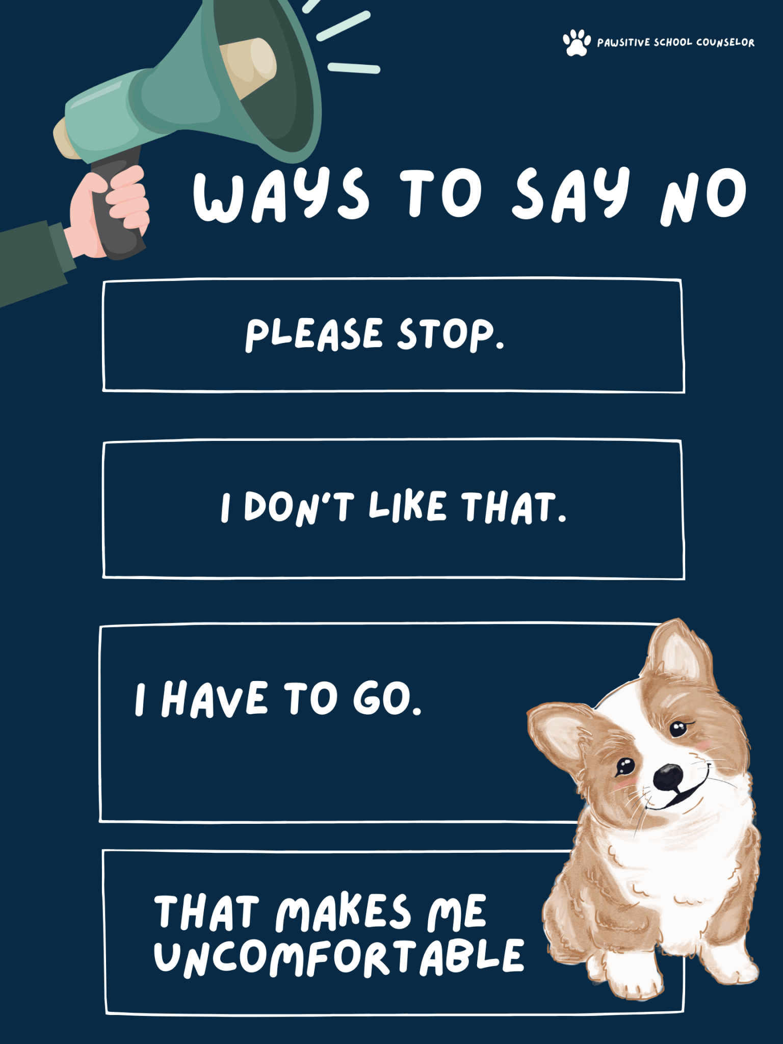 Teaching Personal Safety and Abuse Prevention – Pawsitive School Counselor