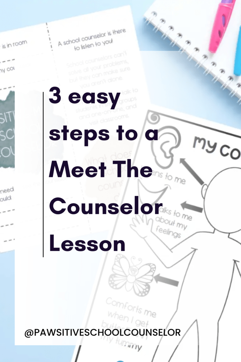 “Meet Your Counselor” lesson in 3 steps – Pawsitive School Counselor