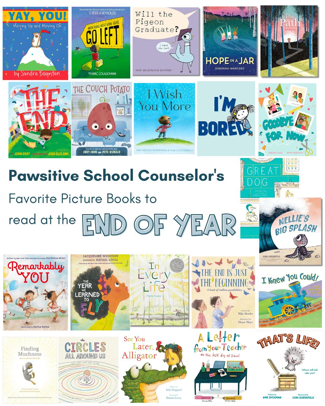 End Of The Year Activity Ideas – Pawsitive School Counselor